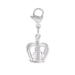 Origami Owl | Jewelry | Silver Pav Crown Dangle Wswarovski Crystals New ...